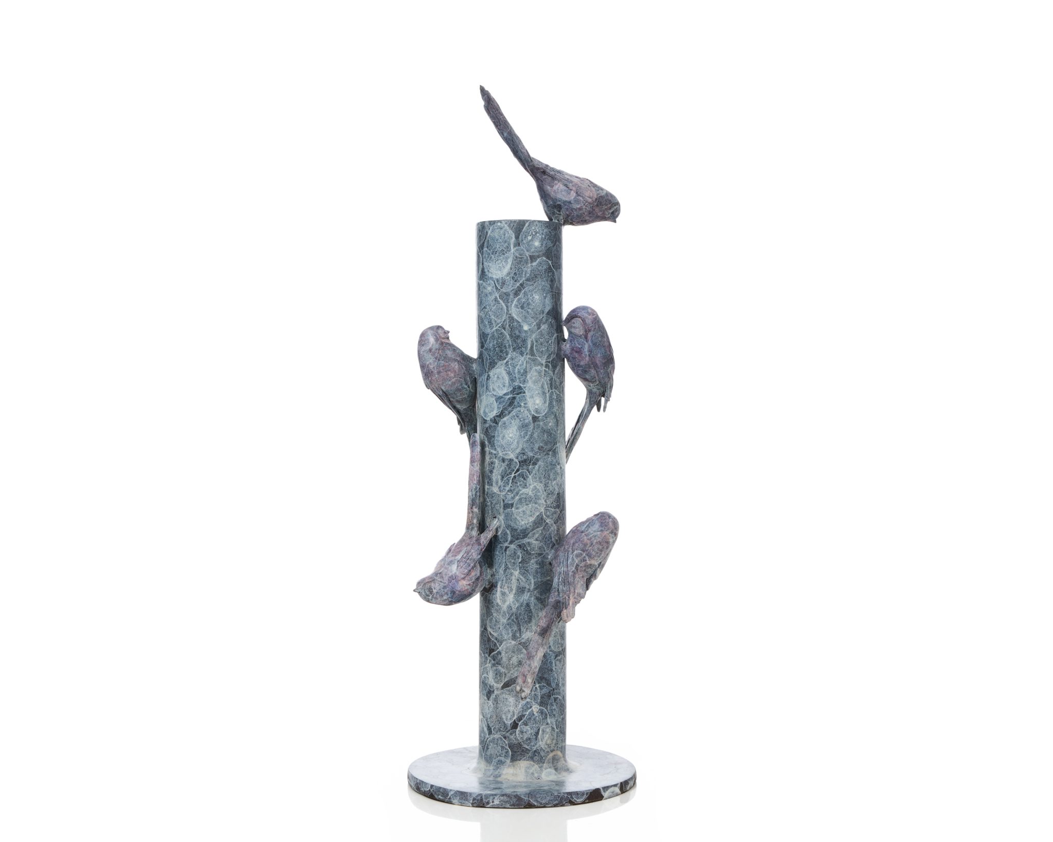 Long Tailed Tits by Patrick Bull - £4,500 - Cotswold Sculpture Park Ltd